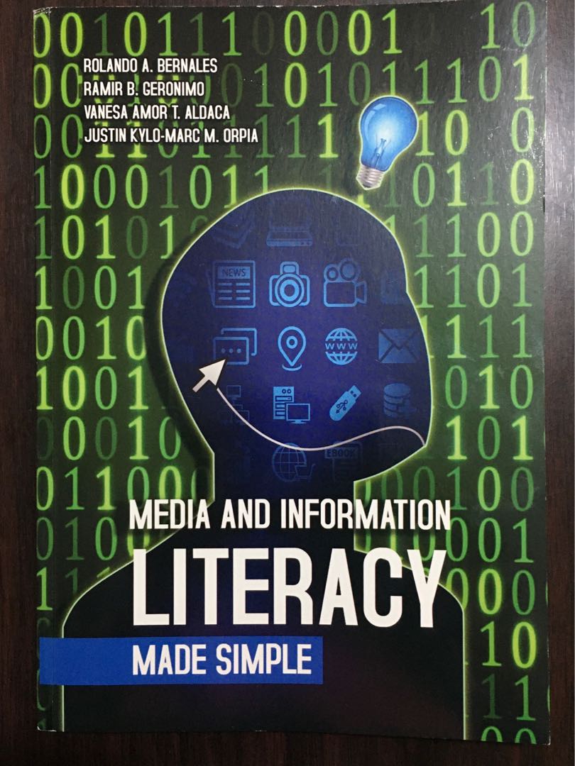 Media and Information Literacy Textbook Senior High School (SHS ...