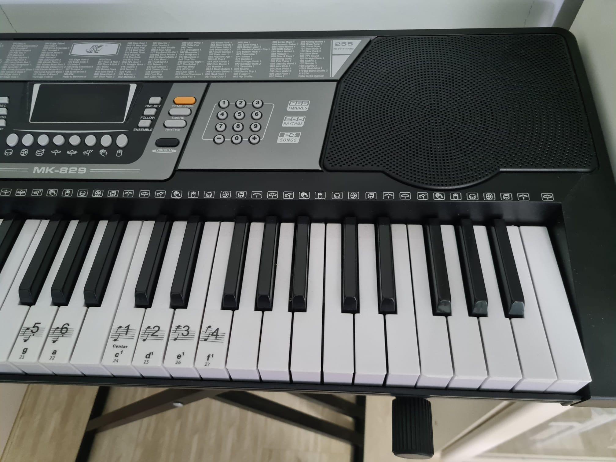 MK 829 Electronic Keyboard , Hobbies & Toys, Music & Media, Musical ...
