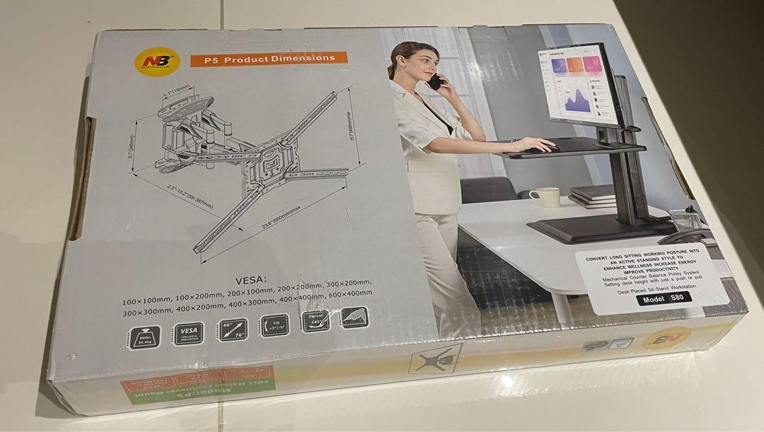 NB Model P5 - Full motion TV mount, TV & Home Appliances, TV ...