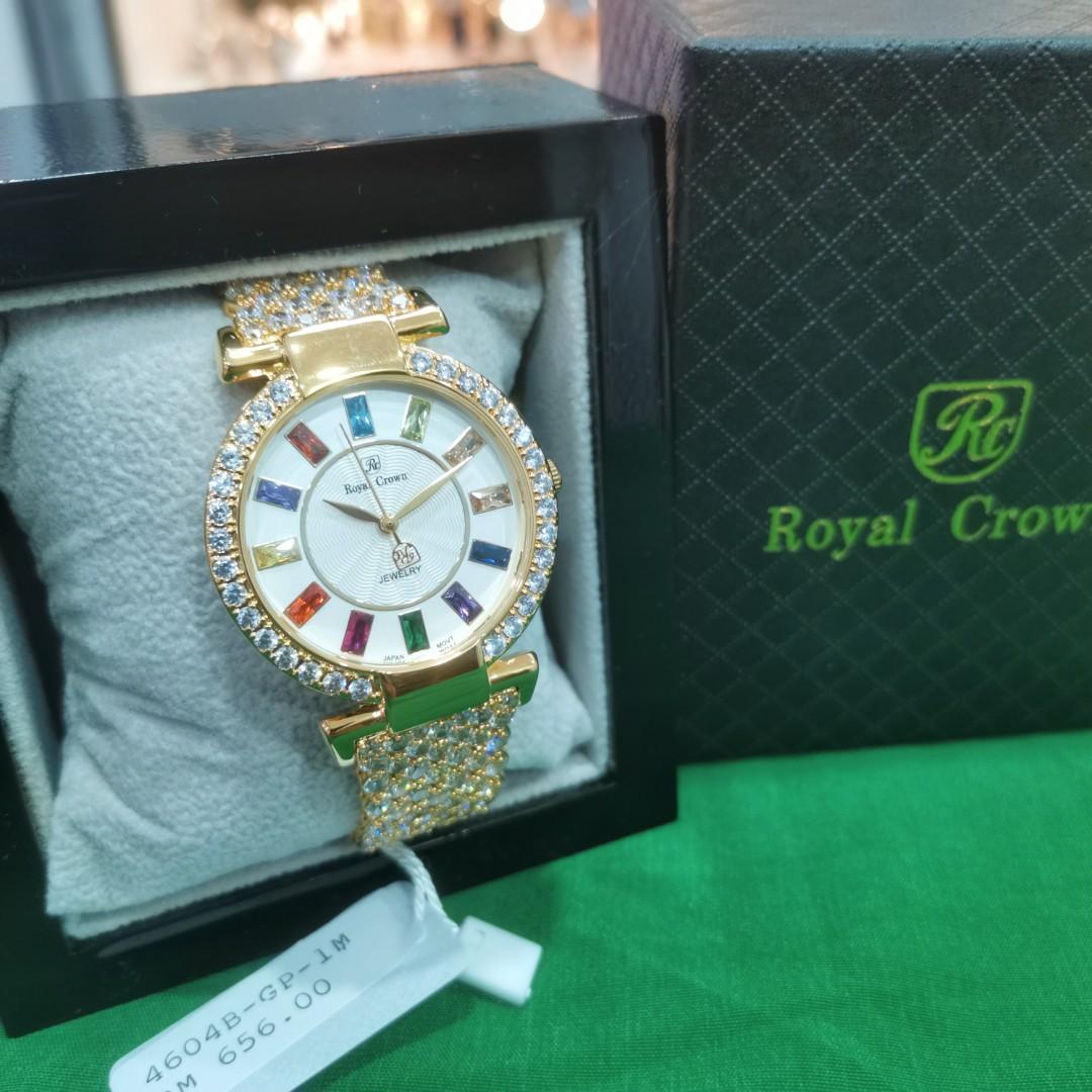[NEW] Royal Crown Jewellery Watch, Women's Fashion, Watches ...