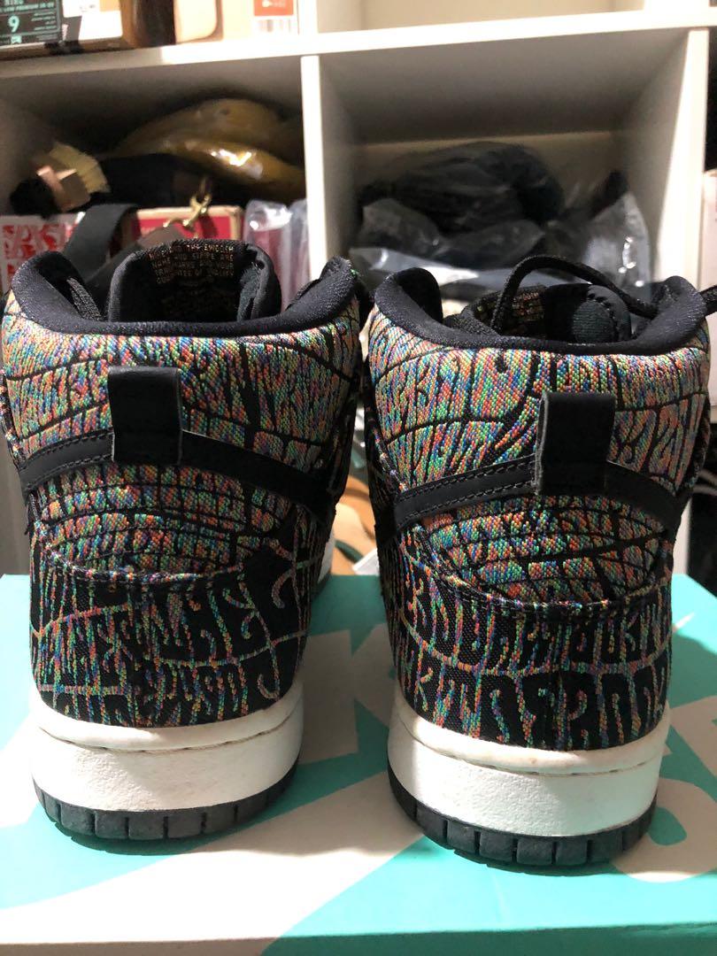Nike Sb Dunk Psychedelic, Men's Fashion, Footwear, Sneakers on Carousell