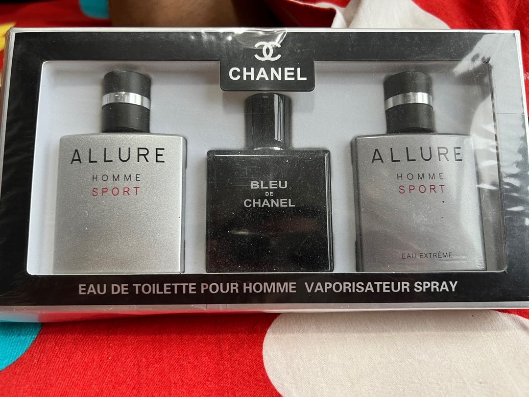Original CHANEL gift set (3 in 1), Beauty & Personal Care, Fragrance & Deodorants on Carousell