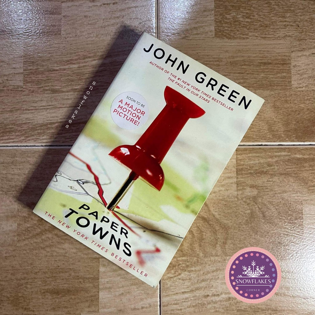 PAPER TOWNS by John Green, Hobbies & Toys, Books & Magazines, Fiction ...