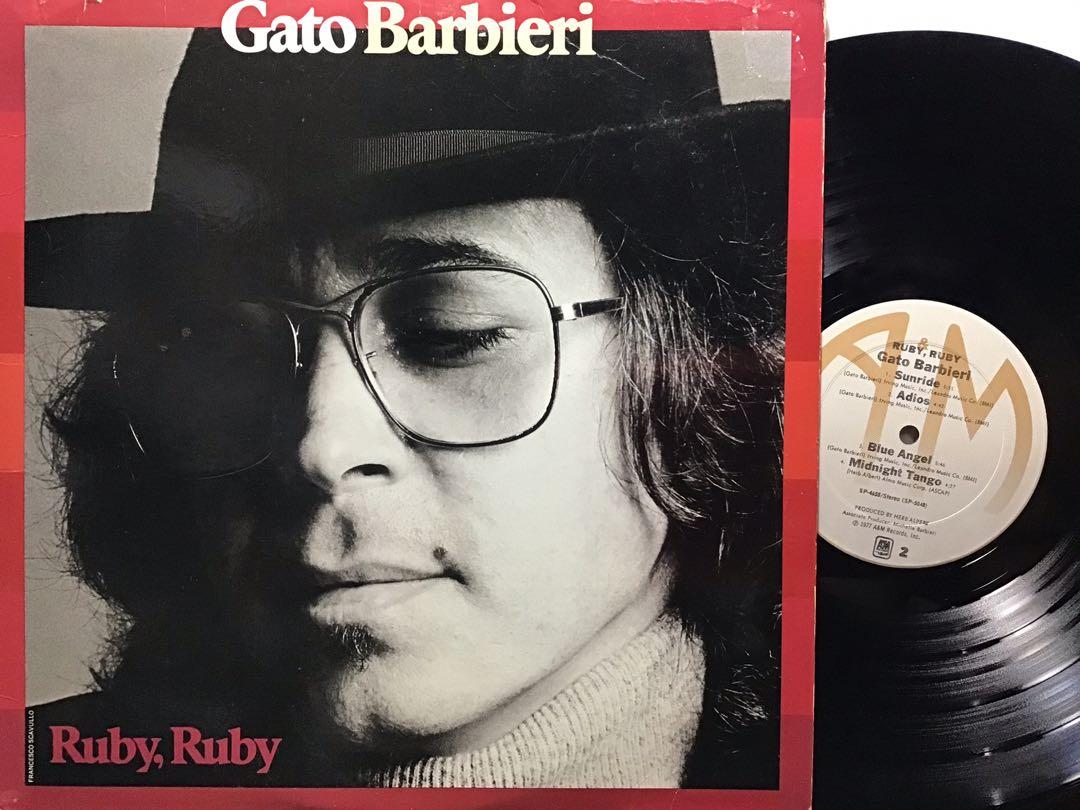 PIRING HITAM ANTIK Gato Barbieri-Ruby Ruby OOP VINTAGE VINYL LP RECORD ...