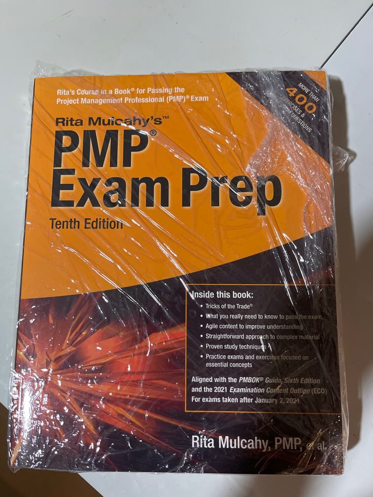 PMP Exam Prep Rita Mulcahy’s Tenth Edition, Hobbies & Toys, Books ...
