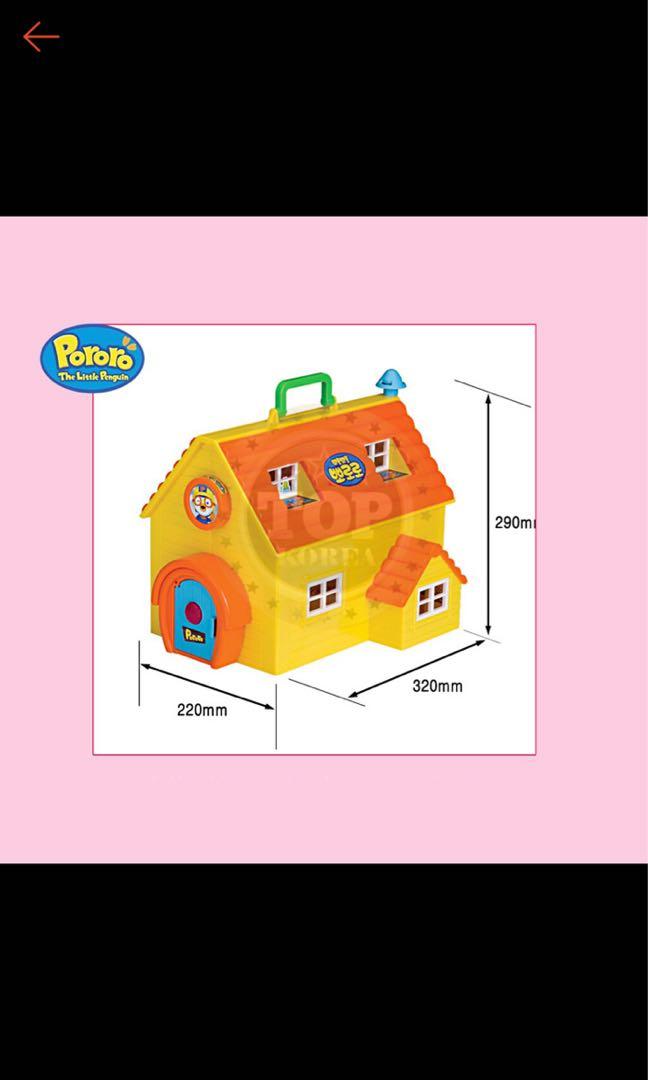 Pororo House (With Box), Hobbies & Toys, Toys & Games on Carousell