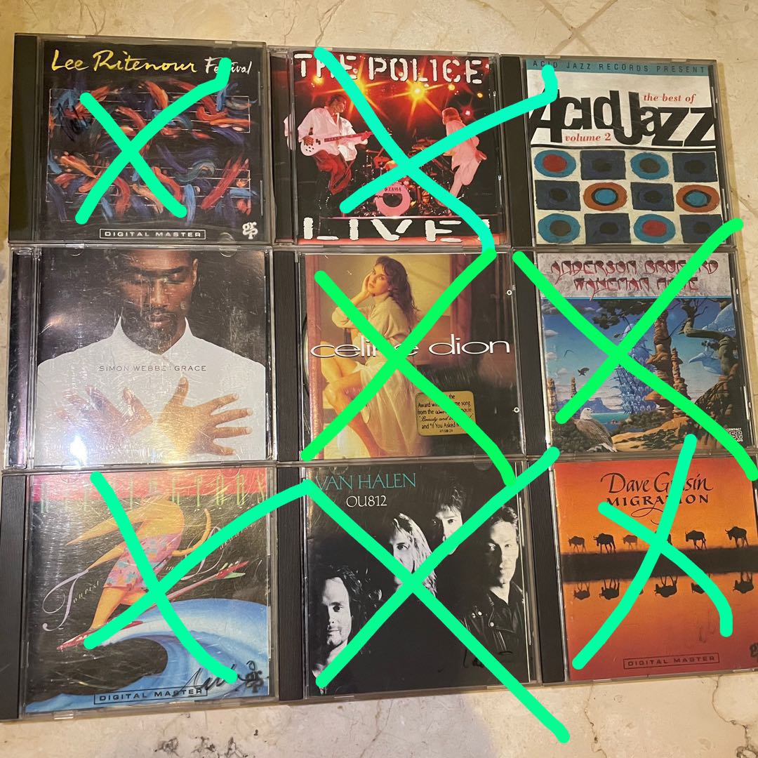 PRELOVED cd dvd kaset audio, Musik & Media, CD, DVD & Lainnya di Carousell