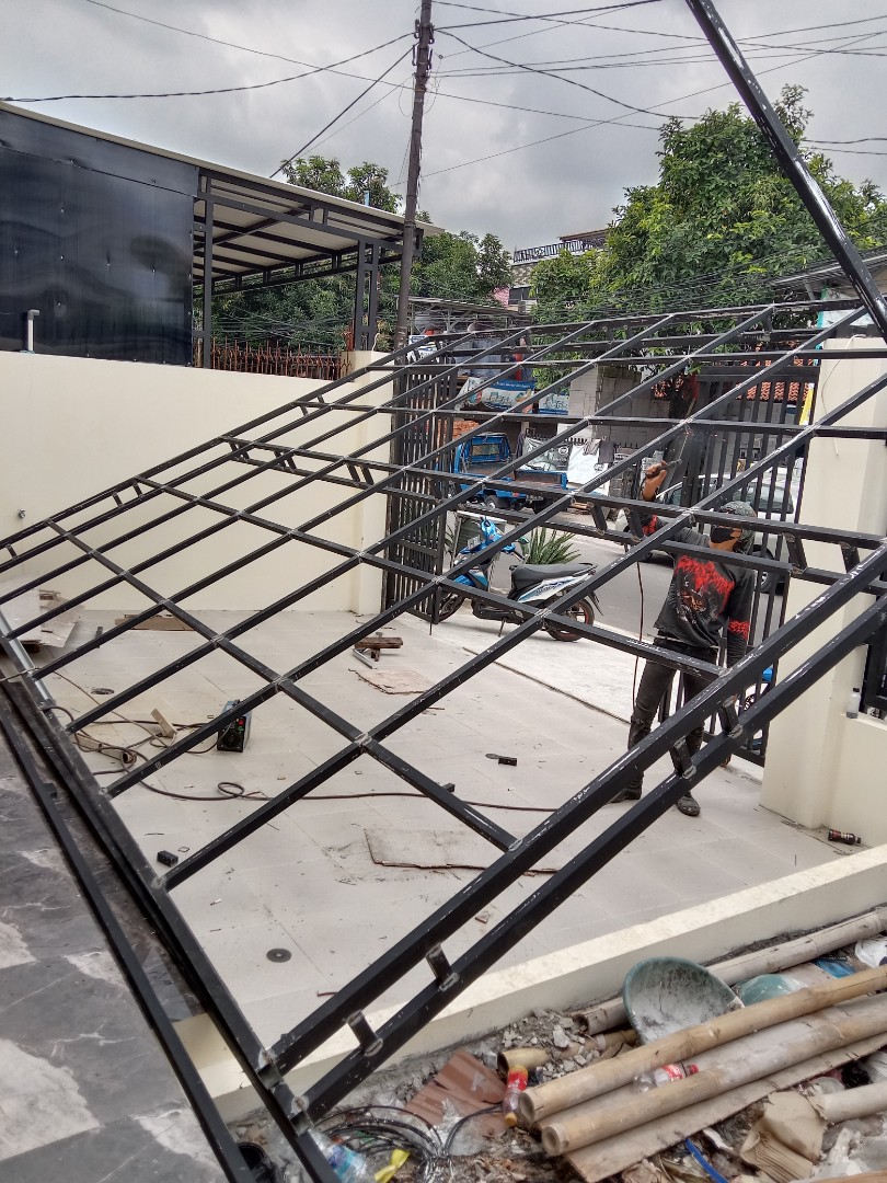 Rangka holo besi atap alderond single, Properti, Dijual di Carousell
