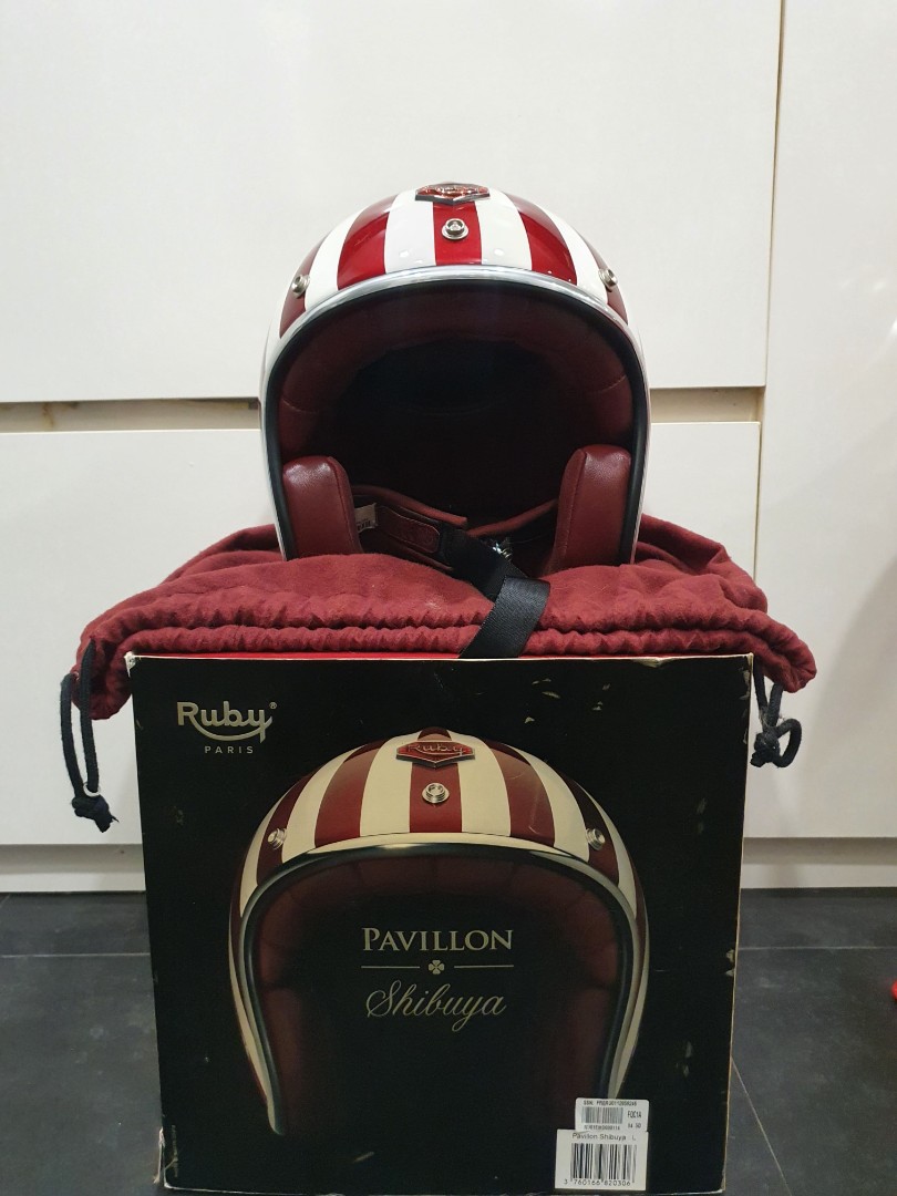 Ruby Helmet, Motorcycles, Motorcycle Apparel on Carousell