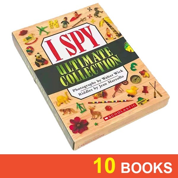 Scholastic I Spy Ultimate Collection Children Popular Education Books ...