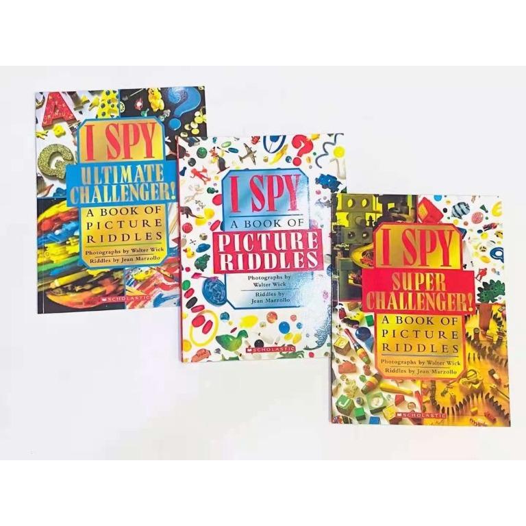 Scholastic I Spy Ultimate Collection Children Popular Education Books ...