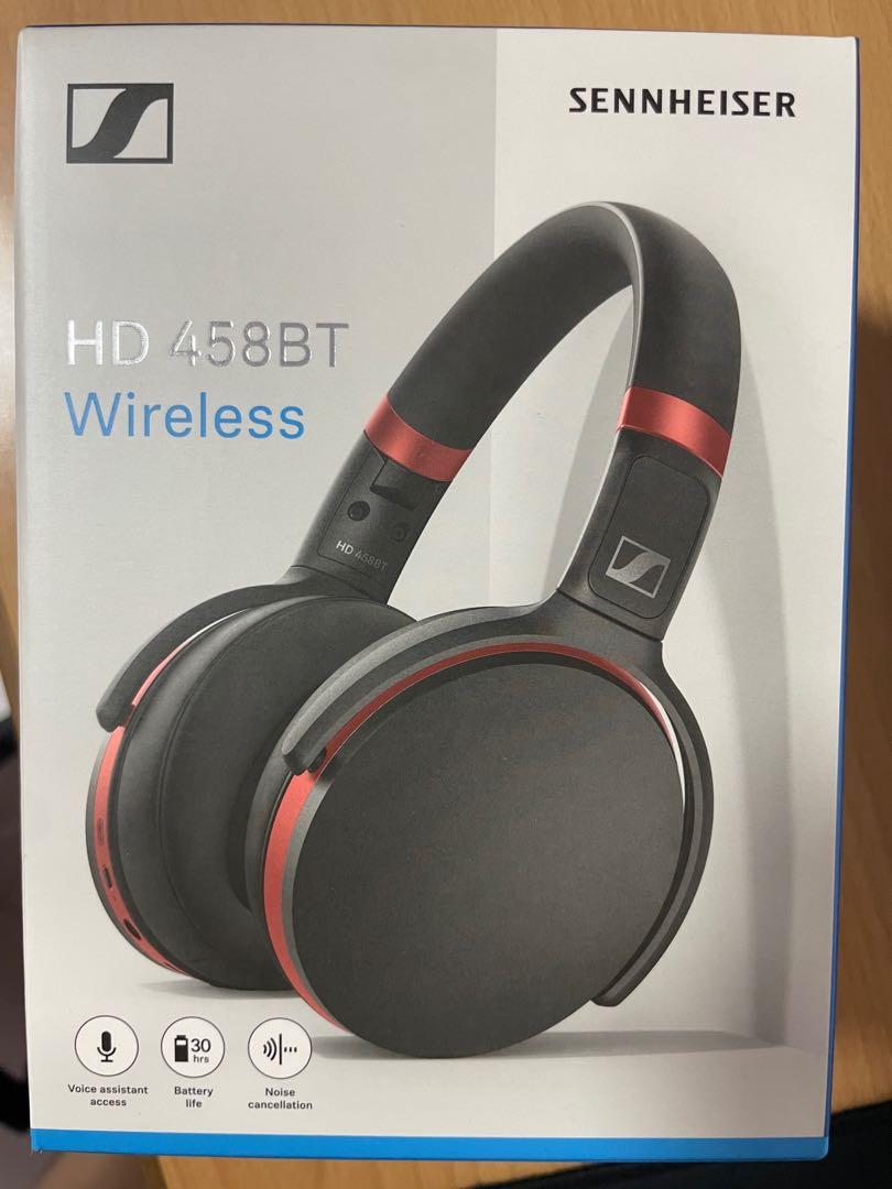 Sennheiser HD 458BT Wireless Bluetooth Headphone with ANC, Audio, Headphones & Headsets on Carousell