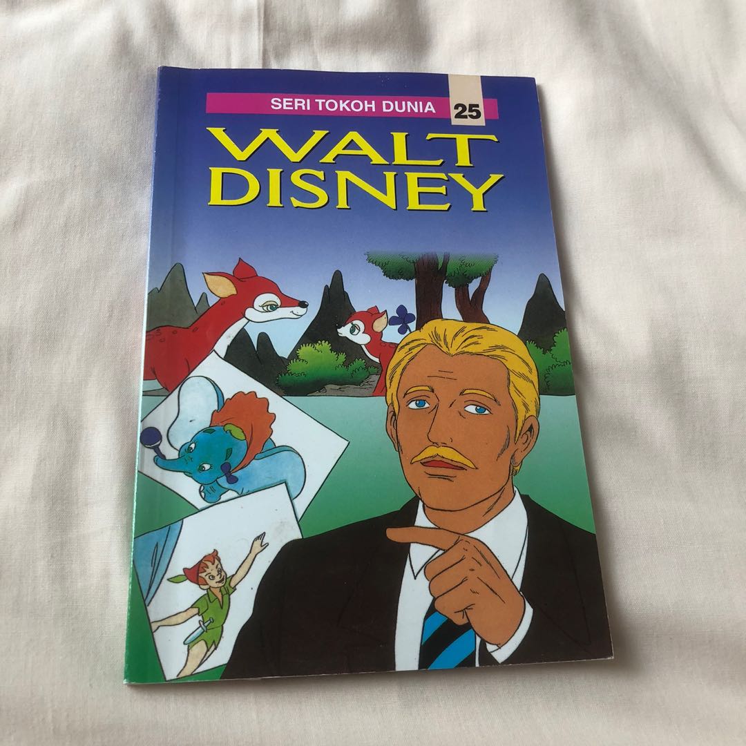 Seri Tokoh Dunia - Walt Disney, Buku & Alat Tulis, Buku di Carousell Seri Tokoh Dunia - Walt Disney, Buku & Alat Tulis, Buku di Carousell