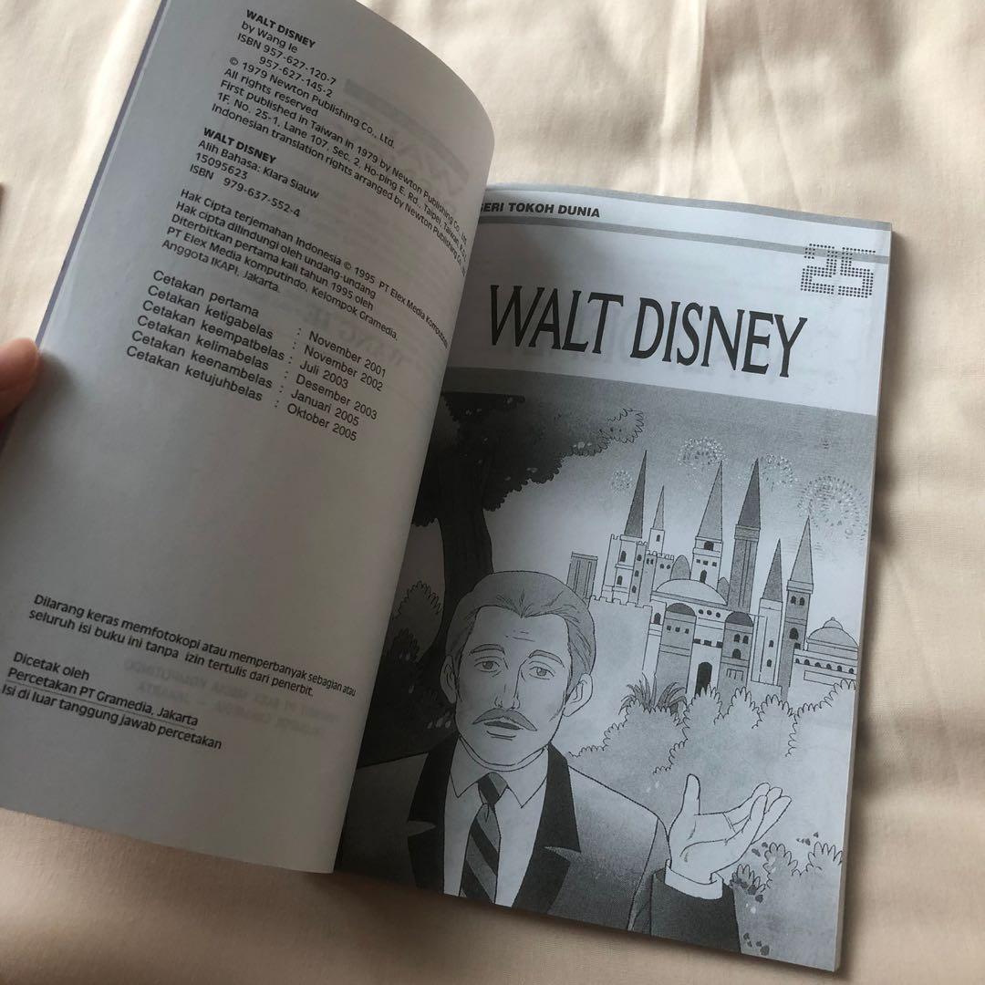 Seri Tokoh Dunia - Walt Disney, Buku & Alat Tulis, Buku di Carousell Seri Tokoh Dunia - Walt Disney, Buku & Alat Tulis, Buku di Carousell