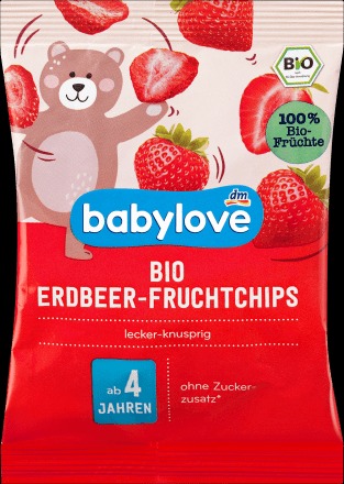 (SG SELLER)BABYLOVE BY DM CHILDREN’S SNACKS 100% BIO ORGANIC STRAWBERRY ...