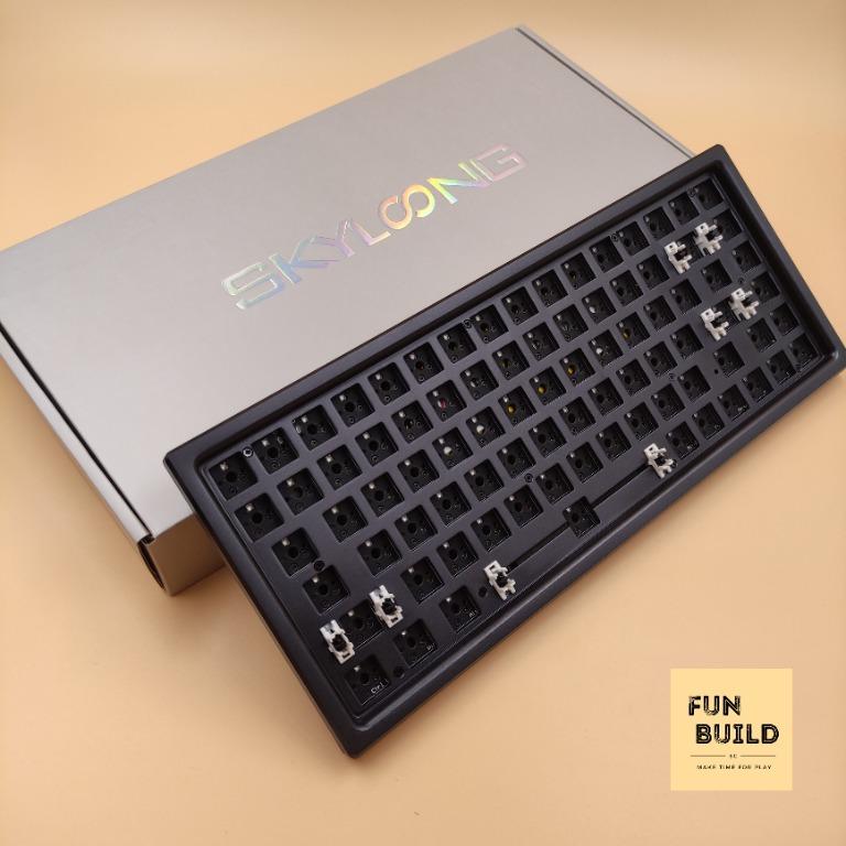 Skyloong GK84S / Epomaker AK84S Kit (75% Keyboard, Black Aluminium CNC ...