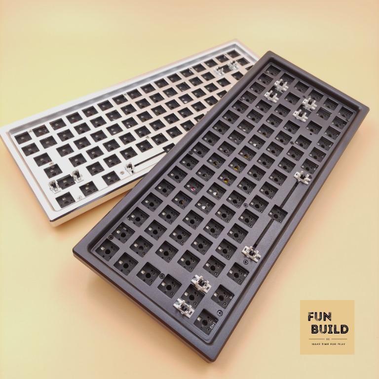 Skyloong GK84S / Epomaker AK84S Kit (75% Keyboard, Black Aluminium CNC ...