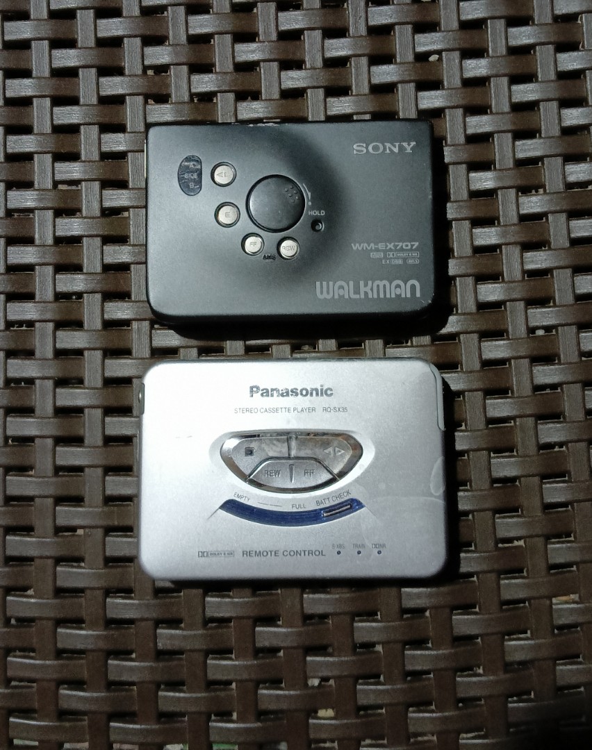 Sony and Panasonic vintage walkman, Hobbies & Toys, Memorabilia ...