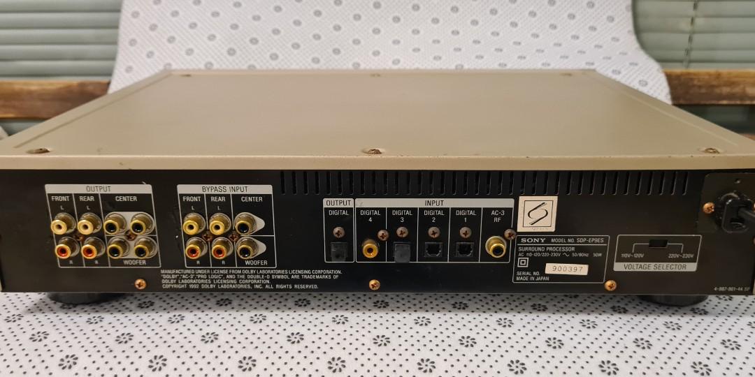 Sony surround processor, Audio, Other Audio Equipment on Carousell