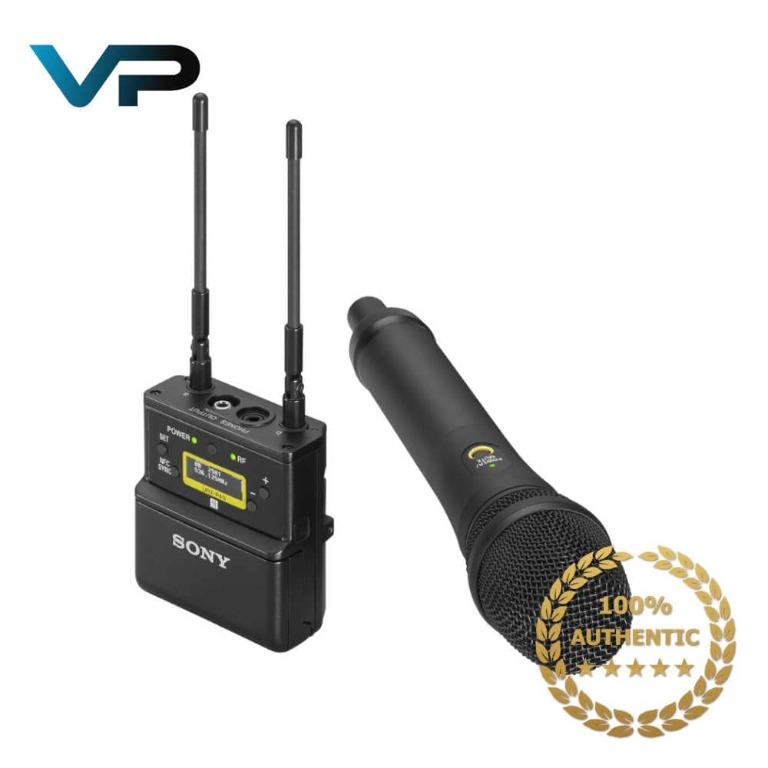 Sony UWP-D22 Camera-Mount Wireless Cardioid Handheld Microphone System (K33/K42), Audio ...