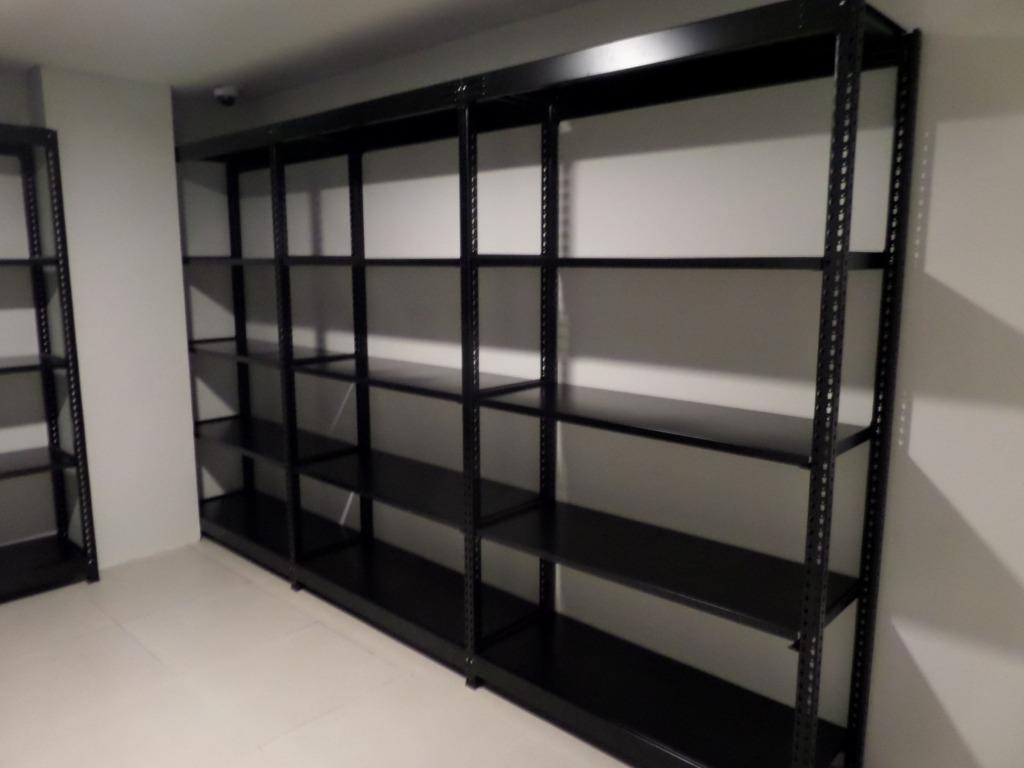 Stockroom Steel Rack Open Shelves adjustable type, Furniture & Home ...