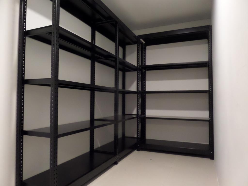 Stockroom Steel Rack Open Shelves adjustable type, Furniture & Home ...