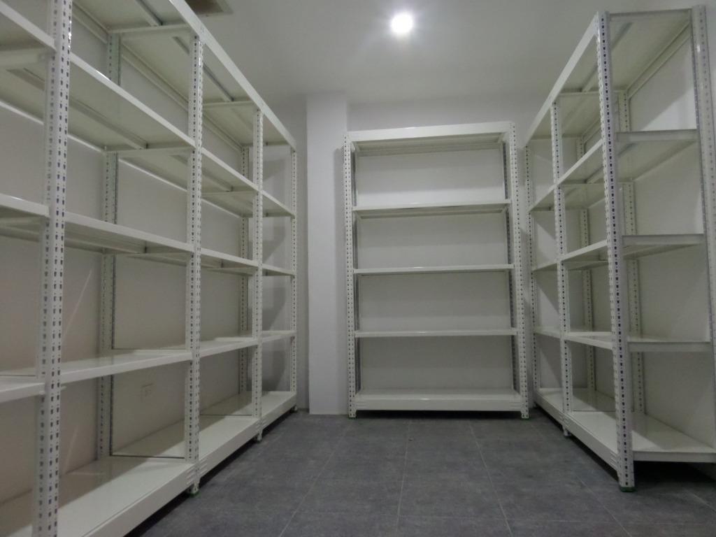 Stockroom Steel Rack Open Shelves adjustable type, Furniture & Home ...