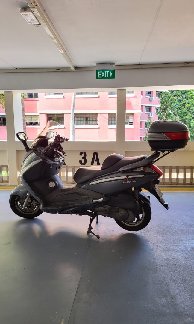 SYM GTS 200, Motorcycles, Motorcycles for Sale, Class 2B on Carousell