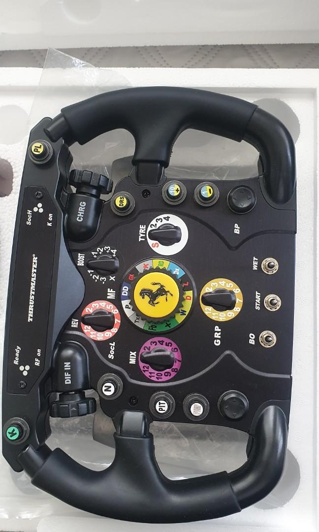 Thrustmaster Racing Scuderia Ferarri Race Kit Steering Wheel and ...