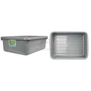 TOYOGO Pack of 6 Industrial Plastic Container Storage Trays Red / Blue ...