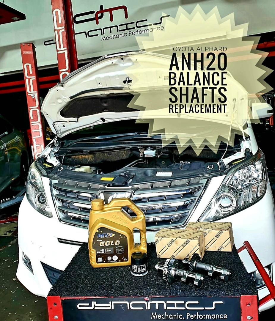 Toyota Estima/Alphard : Balance Shafts replacements, Car Accessories ...