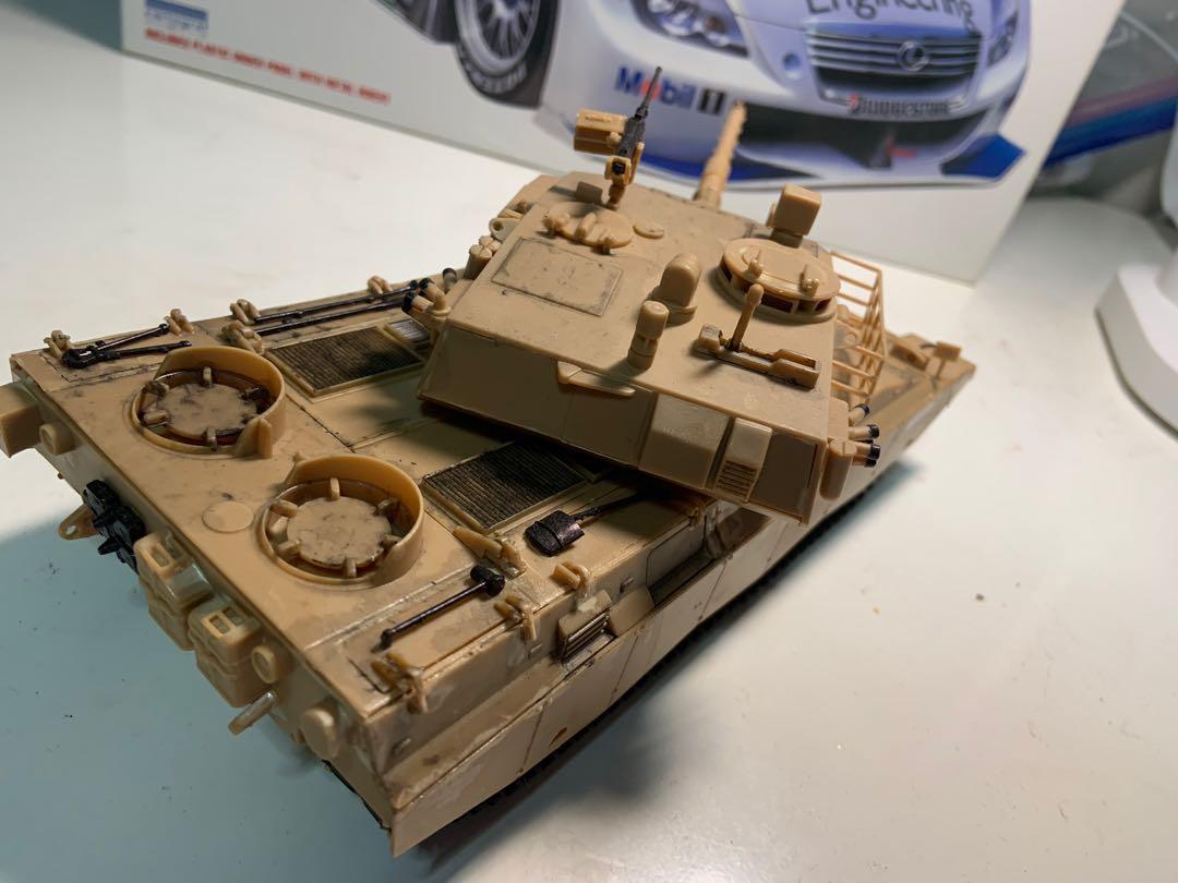 Trumpeter 1/35 scale MBT main battle tank Brazil EE-T2 Osorio pre made ...