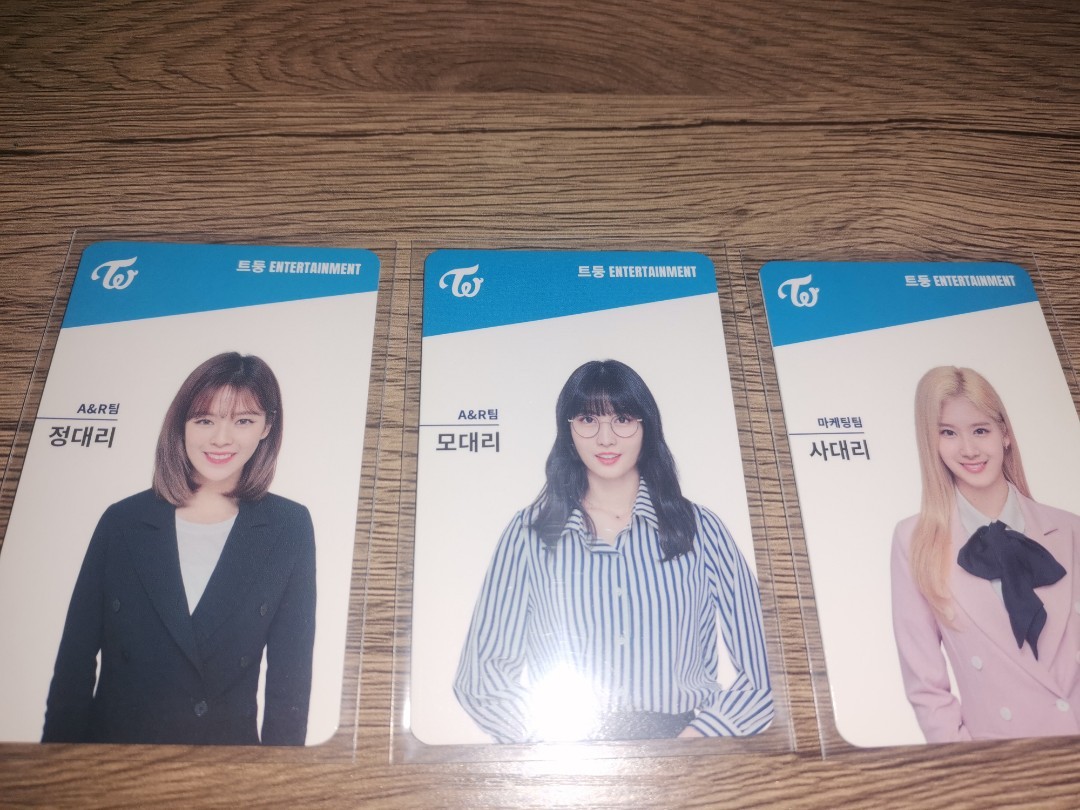 twice 3rd gen id photocard set, Hobbies & Toys, Memorabilia ...