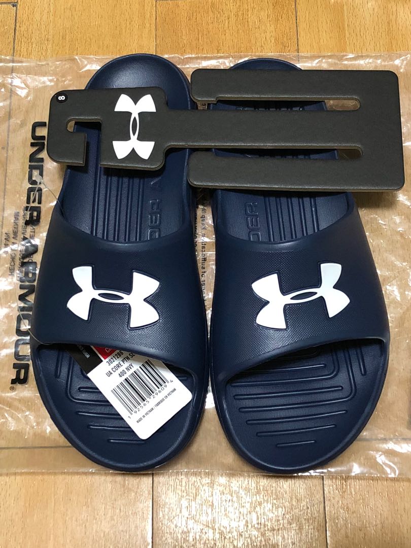 UNDER ARMOUR SLIDES, Men's Fashion, Footwear, Slippers & Slides on ...