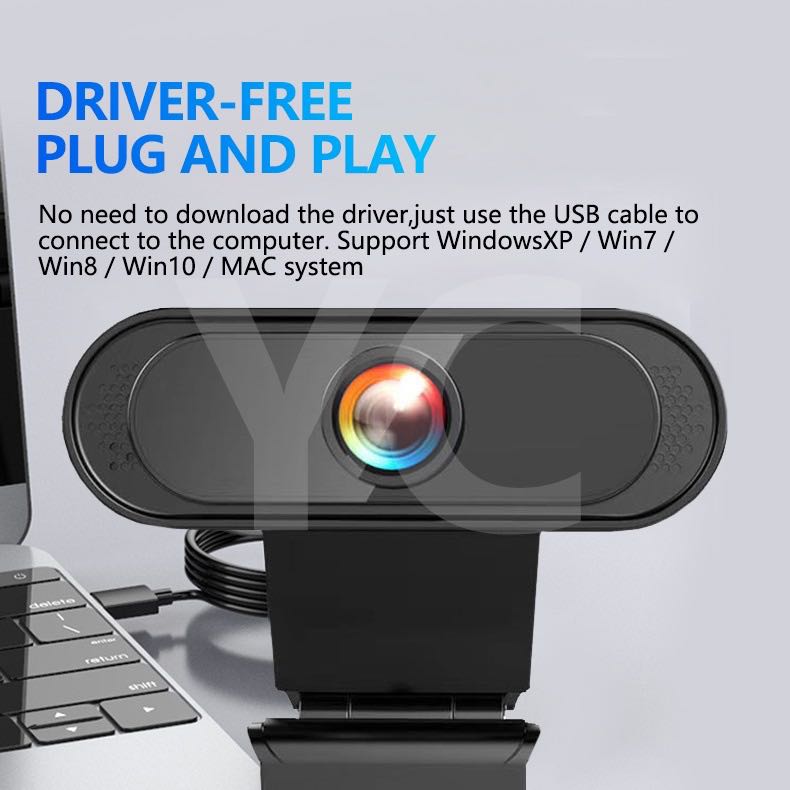 USB Webcam for Laptop (HD and Wide Angle), Computers & Tech, Parts ...
