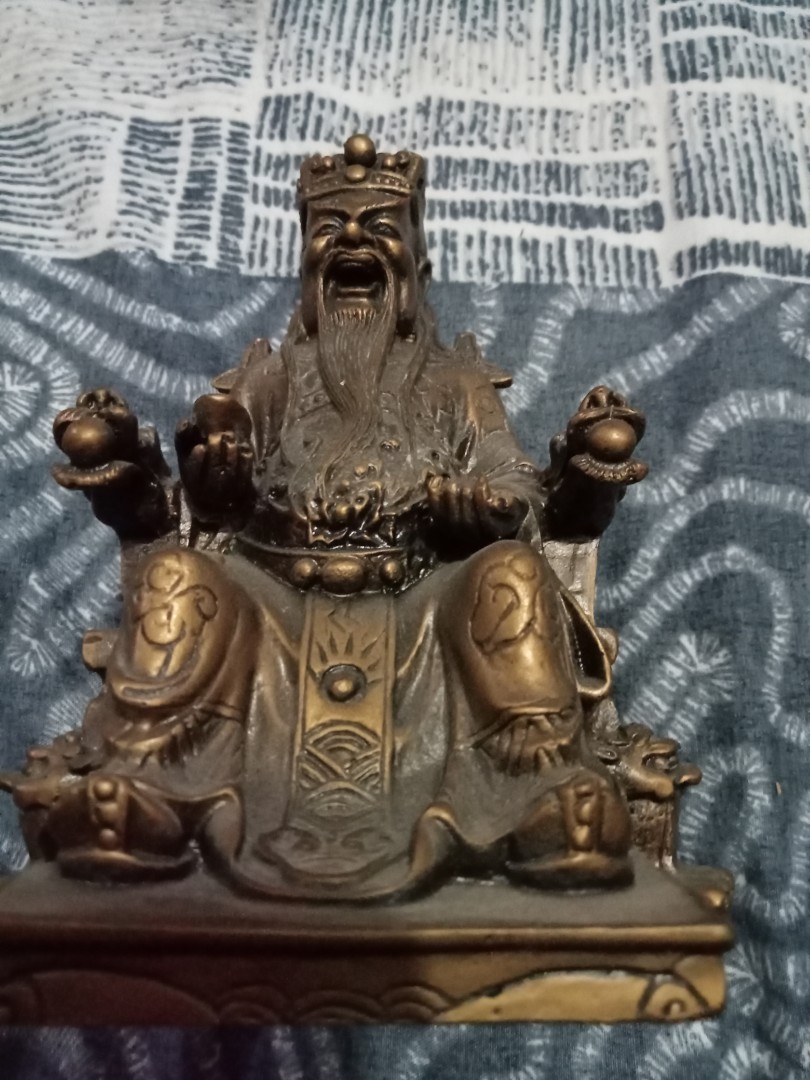 Vintage Chinese lucky god, Hobbies & Toys, Memorabilia & Collectibles ...