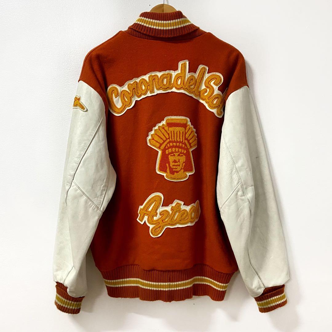 Vintage Delong Varsity Letterman Jacket Mens Fashion Coats Jackets