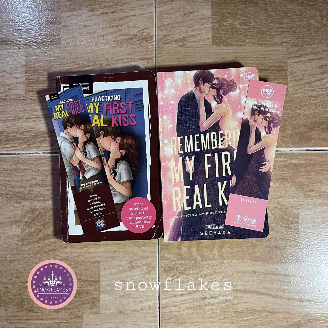 WATTPAD BUNDLE : MY FIRST REAL KISS , REMEMBERING MY FIRST REAL KISS | Wattpad Pop Fiction ...