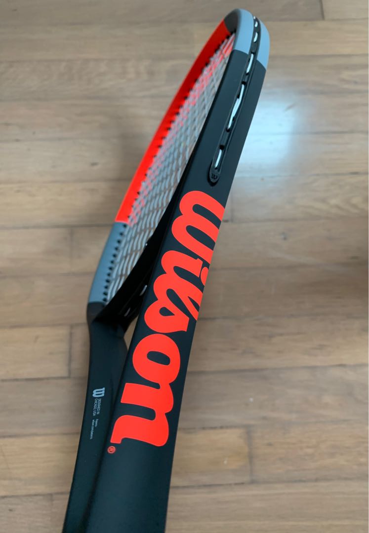 Wilson Clash 98 Tennis Raquet, Sports Equipment, Sports & Games, Racket ...