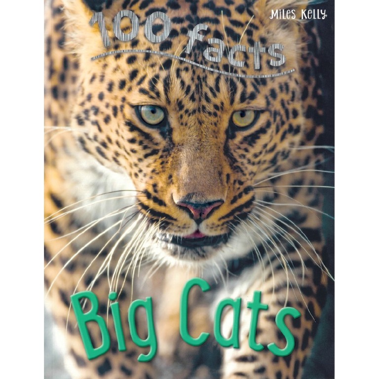 100 Facts Big Cats, Hobbies & Toys, Books & Magazines, Children's Books ...