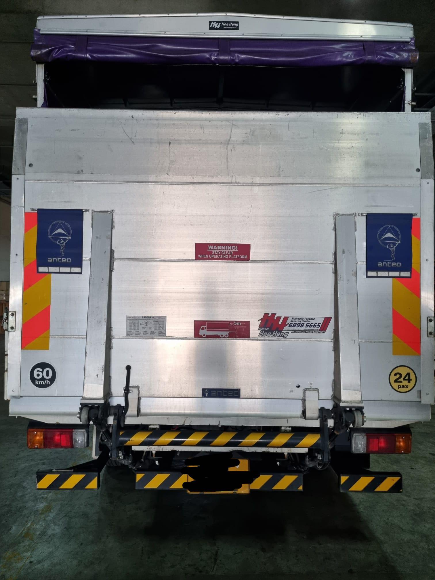 14ft box lorry with tailgate &canopy -Auto, Cars, Commercial Vehicles ...