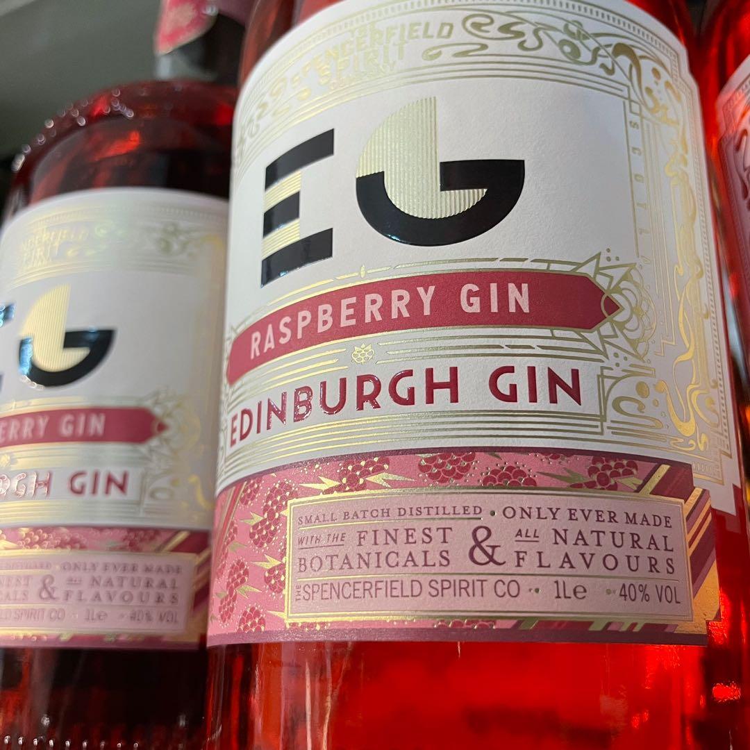 1L Edinburgh Raspberry Gin premium 1000ml, Food & Drinks, Beverages on ...