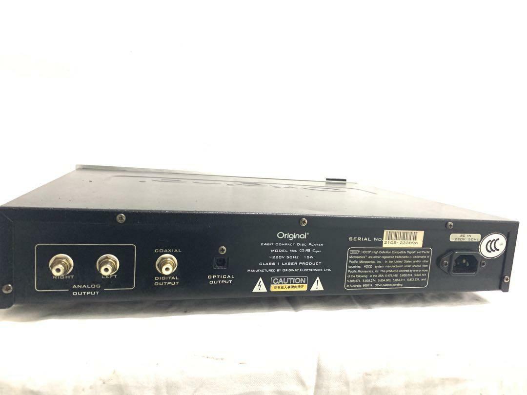 精品 原創 Original CD-A8 CD機 HIFI 播放器 CD player, 音響器材, Soundbar、揚聲器、藍牙喇叭、耳擴 - Carousell