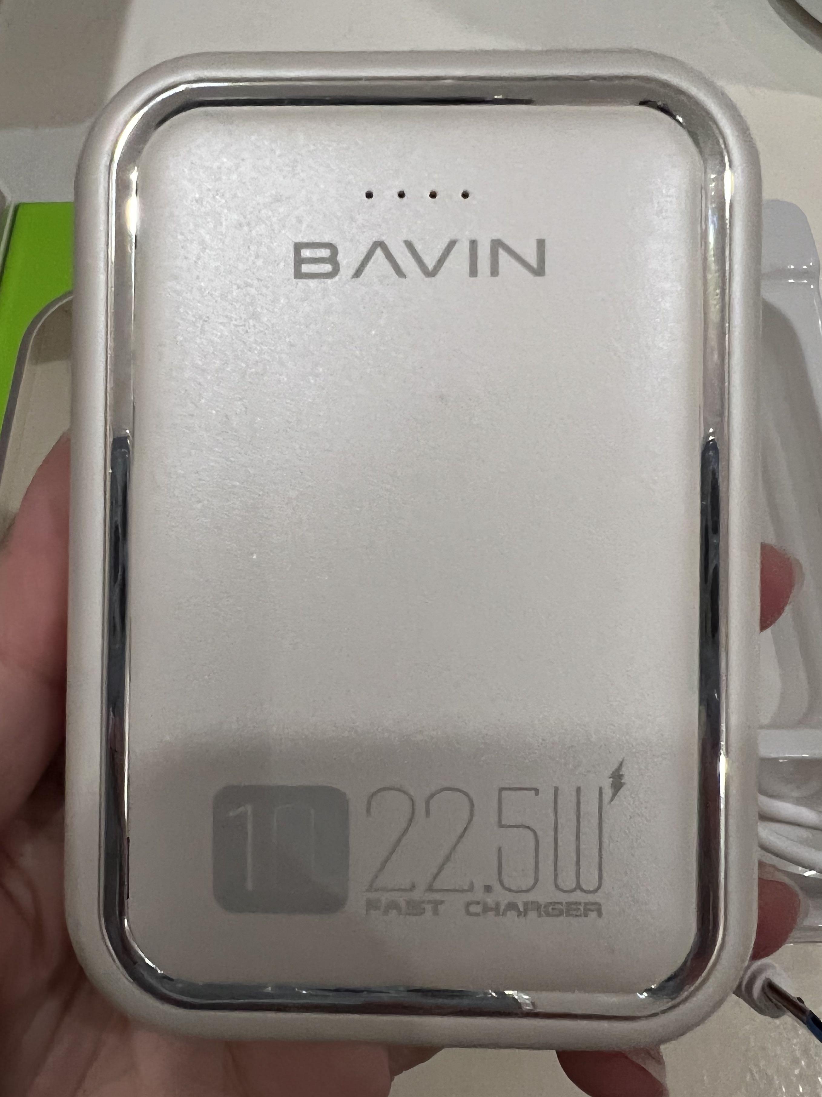 Authentic Bavin Magnetic Magsafe Wireless 10,000 mah Powerbank, Mobile ...