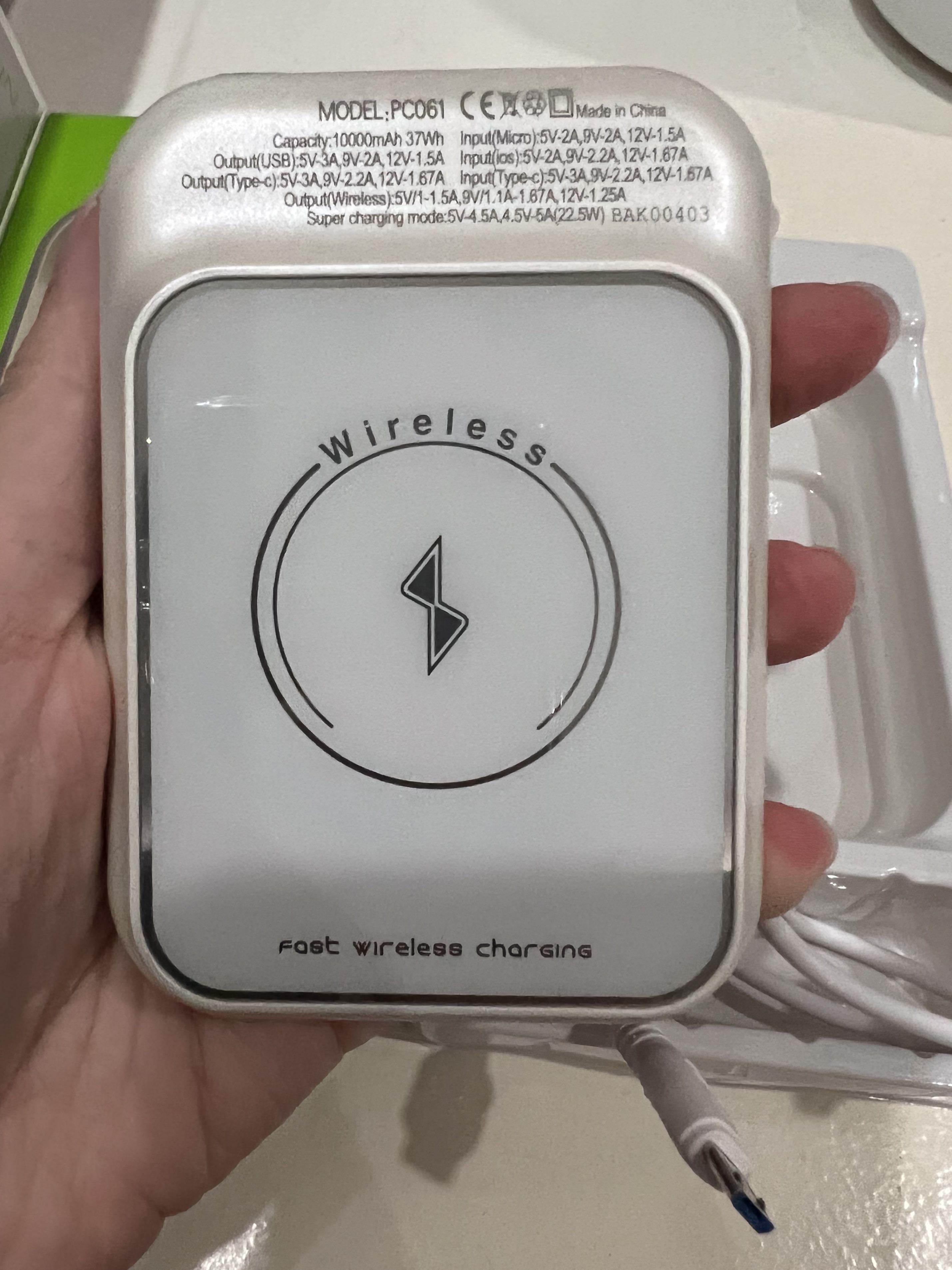 Authentic Bavin Magnetic Magsafe Wireless 10,000 mah Powerbank, Mobile ...