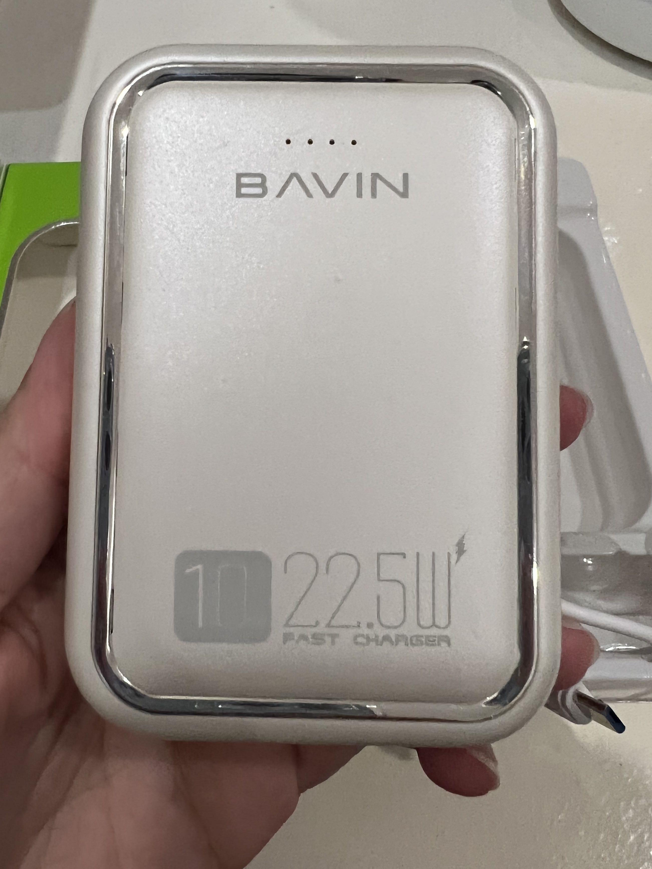 Authentic Bavin Magnetic Magsafe Wireless 10,000 mah Powerbank, Mobile ...