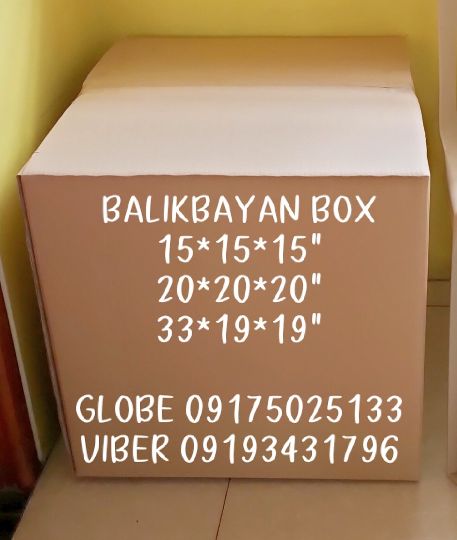 Balikbayan Box, Everything Else, Others on Carousell