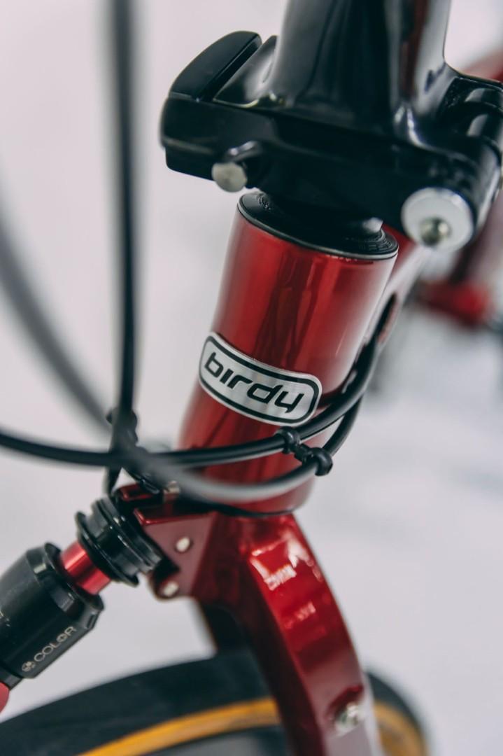 Birdy 3 Deep Candy Red upgraded! Ridea / Colorplus / RevoPro / Ultegra ...