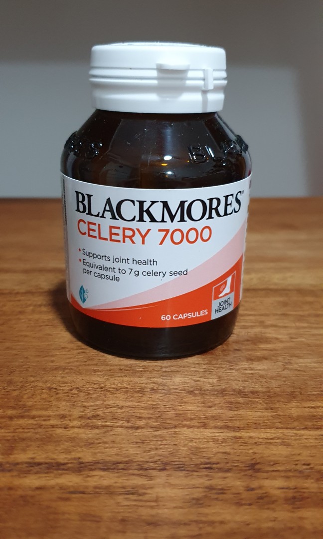Blackmores Celery 7000, Health & Nutrition, Health Supplements ...
