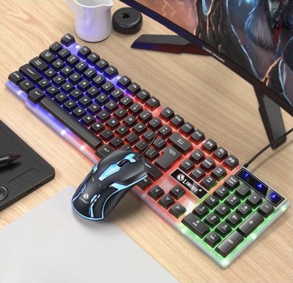 BN RGB Gaming Keyboard and Mouse, Computers & Tech, Parts & Accessories ...